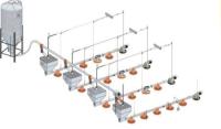China Drinking Automatic Chicken Feeding System For Chicken Poultry Farming Equipment for sale
