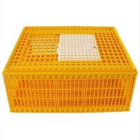 China Three Doors Broiler Transport Crates Poultry Polypropylene for sale