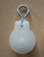 China Drinking And Feeding Line Poultry Pulley Galvanized Nylon Iron Stainless Steel for sale