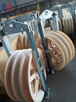 China Cable Pulling Winch Large Diameter Rope Pulley For Anti Twisting Wire Steel Rope And Construction Tools for sale