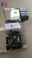 China Belt Drive Variable Speed Wire Rope Traction Pulling Cable 16RPM Electric Power Winch for sale