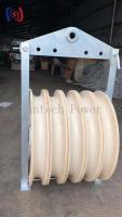 China 822 Series Large Diameter Rope Pulley Stringing Cable Blocks Customized Dimension High Load Capacity for sale