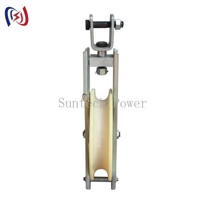China High Performance Transmission Line Stringing Tools Single Conductor Stringing Block for sale