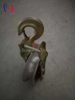 China High Performance Transmission Line Stringing Tools Single Conductor Stringing Block for sale