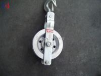 China High Performance Transmission Line Stringing Tools Single Conductor Stringing Block for sale