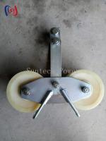 China Tandem Sheave Stringing Pulley Conductor Stringing Blocks  9.5KG - 11KG for sale