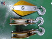 China Aluminum Alloy Plate Hoisting Tackle Nylon Sheave 5.7 - 20mm Block And Tackle Winch for sale