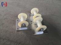 China Underground Ground  Cable Roller Pulley Steel Plate Carrier Installation Equipment for sale