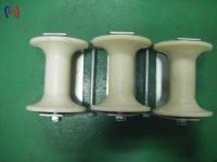 China SH130S 10KN Underground Pulling Multi Sheaves Pithead Cable Roller Pulley for sale