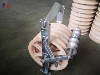 China Grounding Roller Stringing Block 3 Sheaves 5 Sheaves Conductor Stringing Blocks for sale