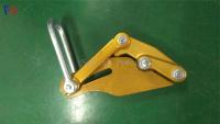 China 80KN Aluminum Alloy Come Along Clamp Conductor Gripper For Transmission Line for sale