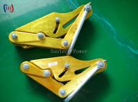 China Aluminum Alloy Insulated Metal  Steel Cable Clamps Stringing Tools Conductor Gripper for sale