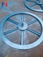 China Vertical Type Cable Reel Stand Turntable Device Cable Laying Bracket Stand for sale