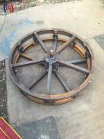 China Vertical Type Cable Reel Stand Turntable Device Cable Laying Bracket Stand for sale