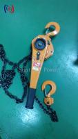 China Chain Type Handle Hoist Chain Pulley Block Transmission Line Stringing Tools 90KN for sale