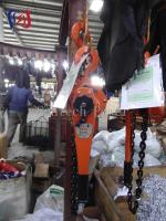 China Chain Type Handle Hoist Chain Pulley Block Transmission Line Stringing Tools 90KN for sale