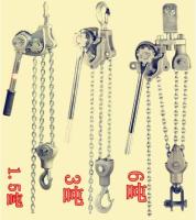 China Aluminium Alloy Electric Chain Hoist Chain Type Handle Lifting Transmission Line Stringing Tools for sale