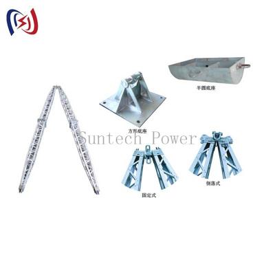 China A Shape Lattice Gin Pole Stringing Tools In Tower Erection Tools for sale