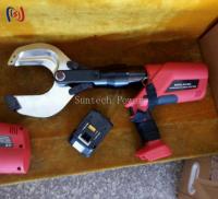 China Battery Powered 18V 4Ah Hydraulic Cable Cutter Hydraulic Crimping Tool for sale