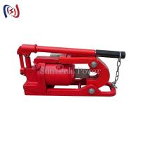 China 48mm Hydraulic Steel Wire Rope Cutter Hand Operated Steel Cable Cutters Crimping Tool for sale