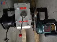 China 108KG 160KG Powered Winch Belt Drive Electromotor Transmission Line Stringing Tools for sale