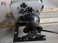 China 108KG 160KG Powered Winch Belt Drive Electromotor Transmission Line Stringing Tools for sale