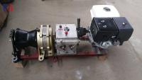 China 4M/Min - 24M/Min Fast Powered Cable Winch Machine Gasoline Shaft Drive Engine for sale