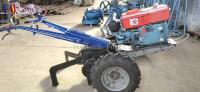 China 15HP 2000RPM Dual Double Drum Winch 13KM/H Transmission Line Stringing Tools for sale