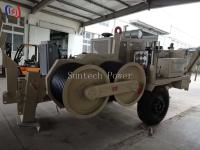 China 25-350KN Overhead Line Stringing Equipment Hydraulic Cable Puller for sale