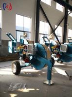 China 40KN Hydraulic Tensioning Tool Cable Tensioner Connect Hydraulic Conductor Reel Stand for sale
