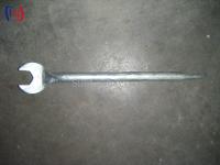China 0.2 - 4.2KG Tower Erection Tools Open End Wrench With Sharp Tail for sale