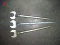 China 0.2 - 4.2KG Tower Erection Tools Open End Wrench With Sharp Tail for sale