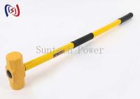 China Big Octagonal Hammer Sledge Hammer Blacksmith Fiberglass Handle Tower Erection Tools for sale