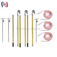 China 50mmGrounding Lead Double Tongue Tension Transmission Line Tower Erection Tools for sale