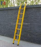 China 2m - 8m Insulated Ladder Fiberglass Extension Ladder Construction Tower Erction Tools for sale