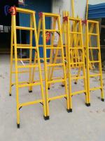 China 2m - 8m Insulated Ladder Fiberglass Extension Ladder Construction Tower Erction Tools for sale