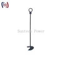 China 10KN - 50KN Earth Drill Construction Traction Line Lifting Floor Pole Screw Ground Anchor for sale