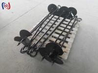 China 10KN - 50KN Earth Drill Construction Traction Line Lifting Floor Pole Screw Ground Anchor for sale