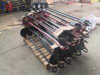 China 10KN - 50KN Earth Drill Construction Traction Line Lifting Floor Pole Screw Ground Anchor for sale
