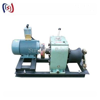 China Commercial Grade Belt Drive Winch 10000+ Cycles Before Maintenance Required for sale