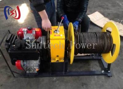 China ​​Cable Pulling Winch Ergonomic System For Utility And Telecom Projects for sale