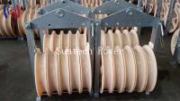 China 1040 Series Stringing Block with 10KN Rated Load and 500mm Dimensions for High-Voltage Applications for sale