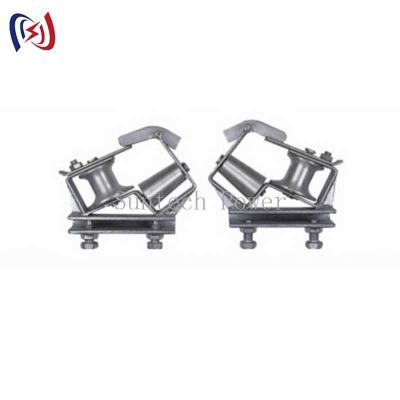 China Sky Corner Stringing Block with 100mm-280mm Roller Dia, One Year Lifetime, and 500mm X 500mm X 500mm Dimensions for Smooth Cable Guiding for sale
