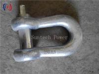 China High Strength Shackle with 300KN Maximum Pulling Force 10KV-500KV Rated Voltage and 60-160 Hook Slot Length for Transmission Lines for sale