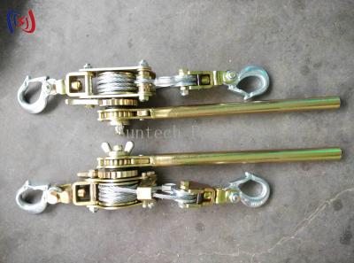 China High Strength Ratchet Withdrawing Wire Tighter with 10-30KN Rated Load and 1200-1500mm Tight-line Length for Cable Tensioning for sale