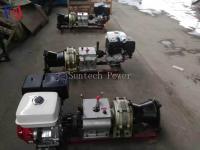 China Durable Fast Powered Winch with 3-5T Tractive Force and 5-24M/Min Traction Speed for High Cycle Operations for sale