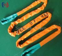 China Wide Body Hoisting Belt with 10-300KN Rated Load and Non-Conductive for Safe Lifting of Large Panels for sale