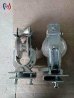China Durable Aluminum Three Purpose Stringing Block with 20KN Rated Load for Power Line Construction for sale