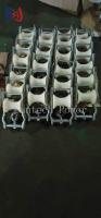 China Durable Aerial Cable Stringing Block with 120x130mm Sheave Size and 5KN Rated Load for Rugged Outdoor Use for sale