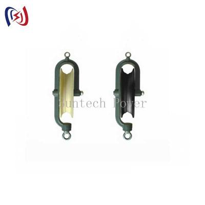 China Heavy Duty Hold Down Wire Block with 10-40KN Rated Load and Corrosion Resistant for Dead Ending Overhead Power Lines for sale